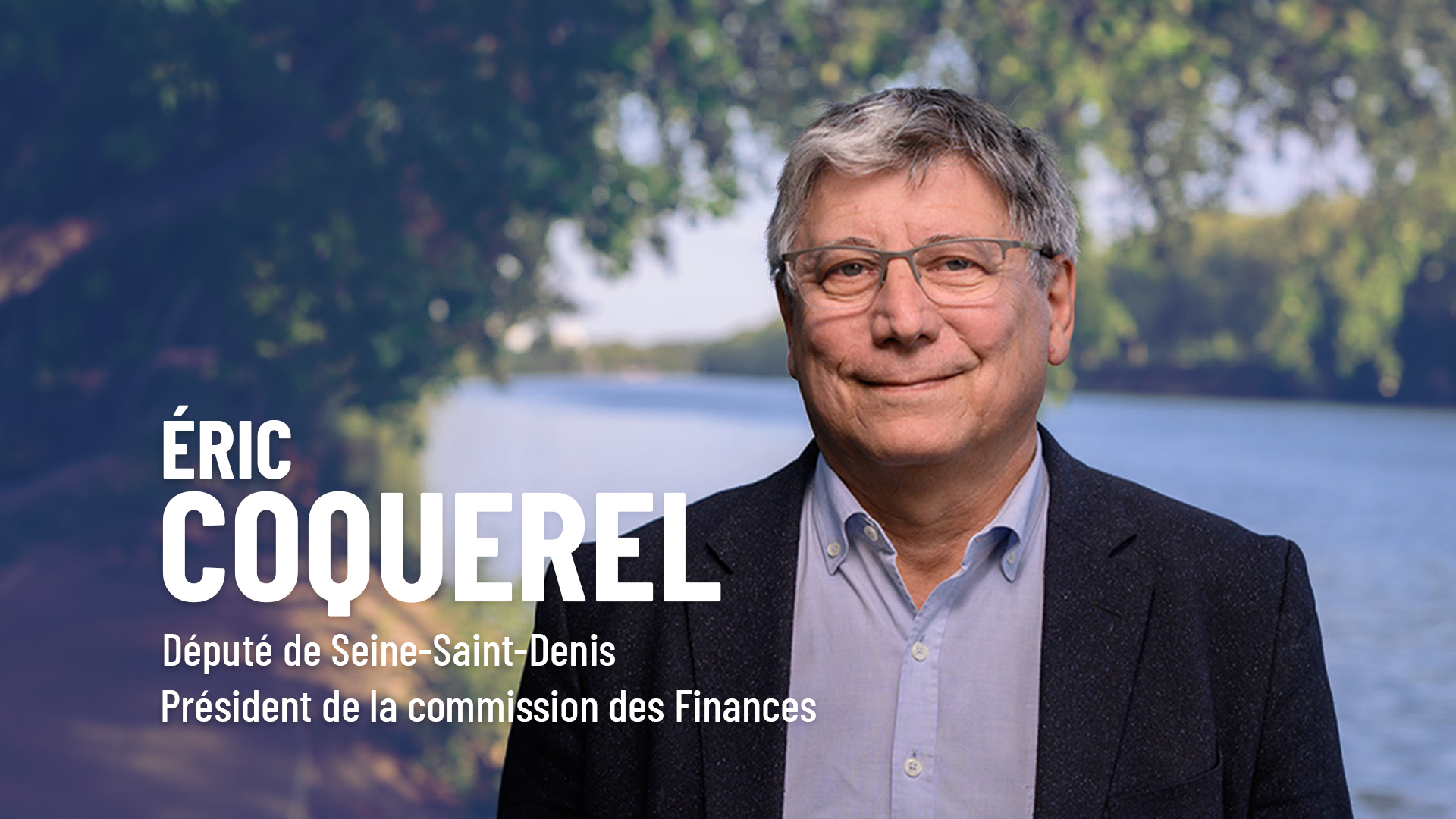 Éric Coquerel, député de Seine-Saint-Denis